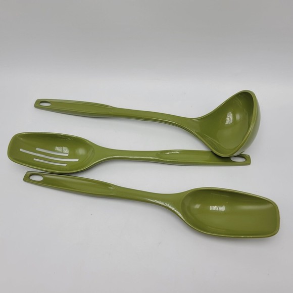 Foley Nylon Plastic Utensils Avocado Green Lot 3 Serving Ladle Spoon ...